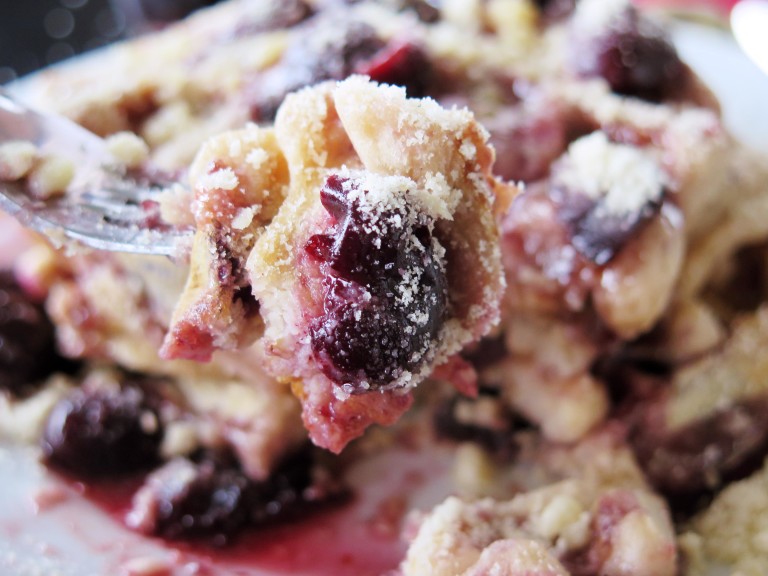 Oh My Cherry Pie Waffles #WaffleWeek2017
