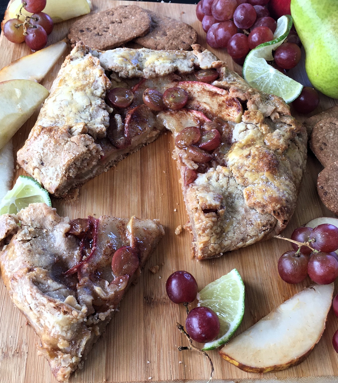 Fall Fruit Galette #FallFlavors - Cindy's Recipes and Writings