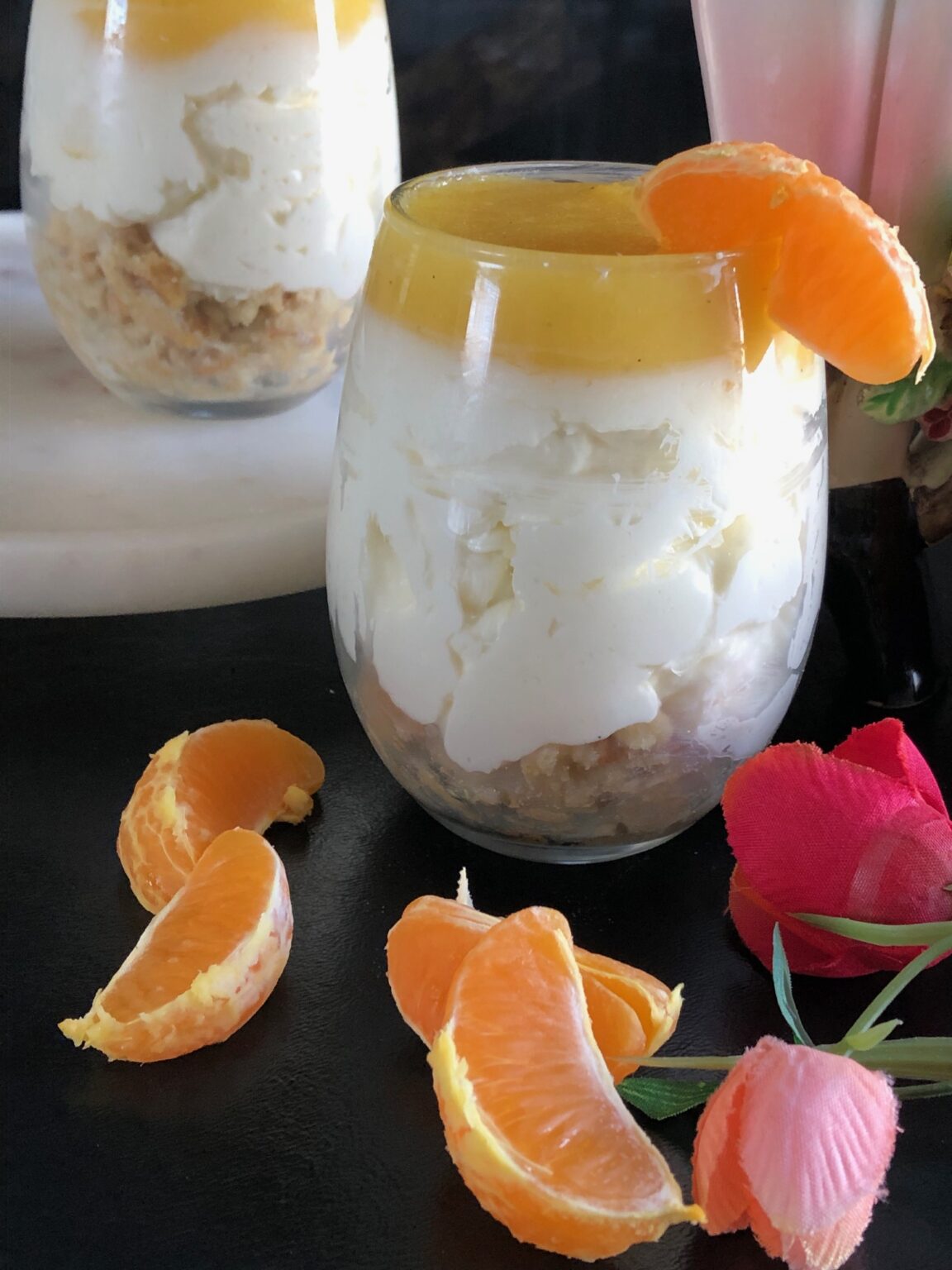 Tangerine Cheesecake Pretzel Cups - Cindy's Recipes and Writings
